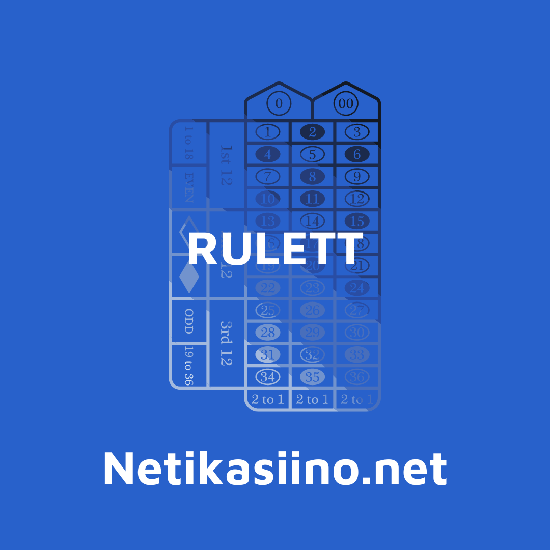 Rulett kasiinod – Naudi mängu Eesti online kasiinodes (2026)